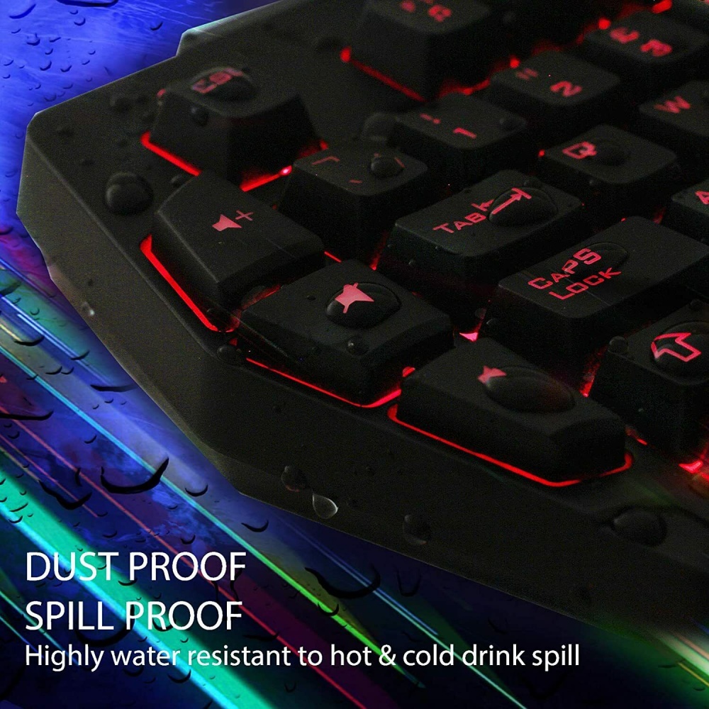 Sumvision Nemesis Kane Pro II LED Multi-Colour Backlit Gaming Keyboard ...